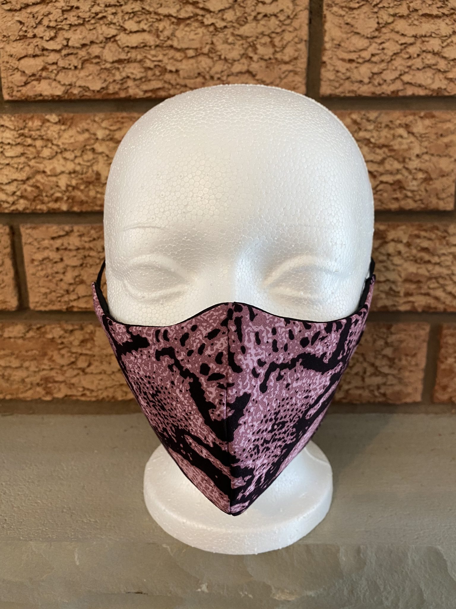 Pink Snake Face Mask – Little Hibiscus